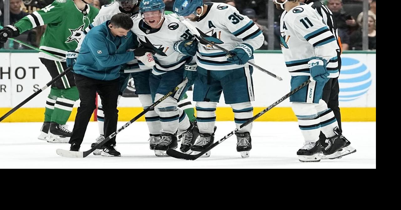 Benn scores shootout winner as Stars edge Sharks 3-2