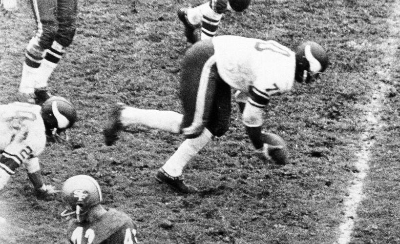Vikings' Purple People Eater Jim Marshall, the 'all-time iron man ...