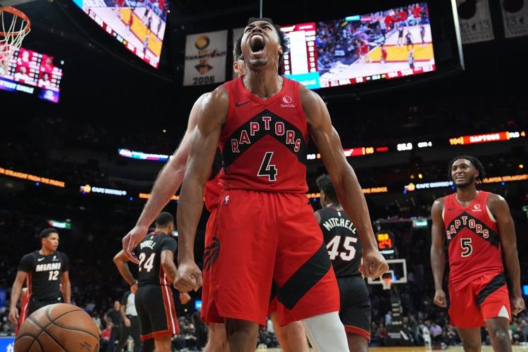 Raptors forward Scottie Barnes cracks top 20 in NBA all-star voting
