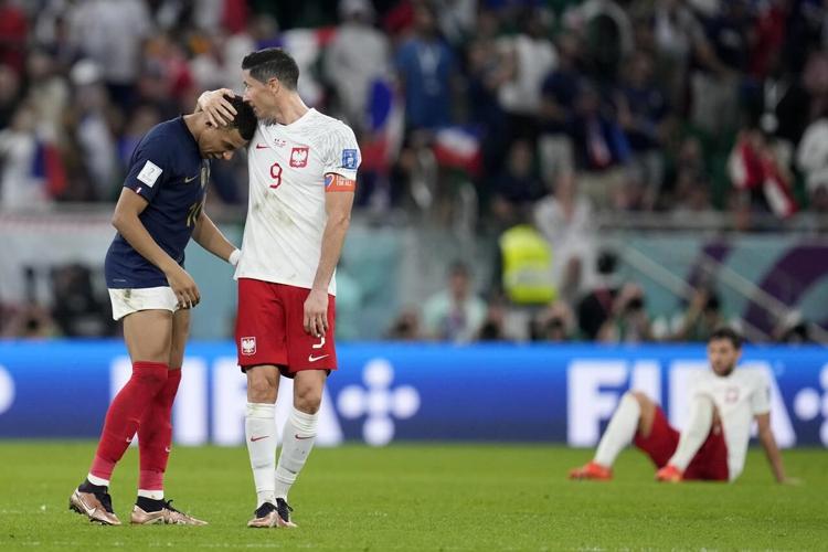 Kylian Mbappé leads France past Poland 3-1 at World Cup