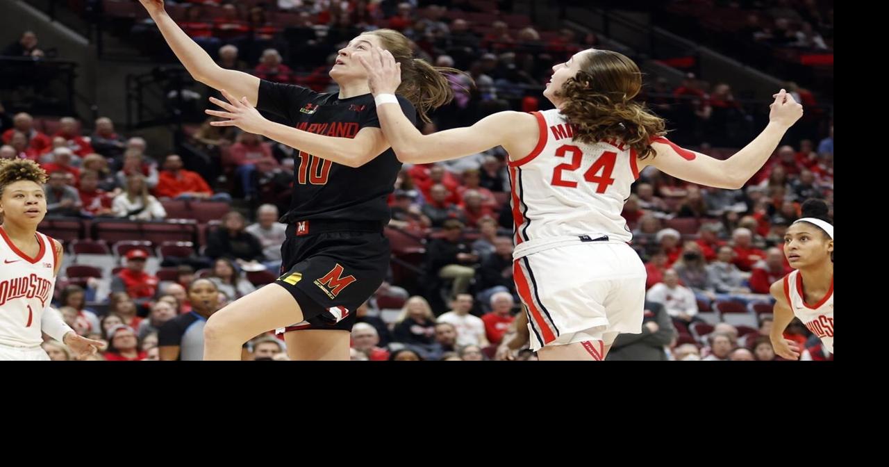 No. 7 Terrapins win 6th straight, down No. 16 Buckeyes 76-74