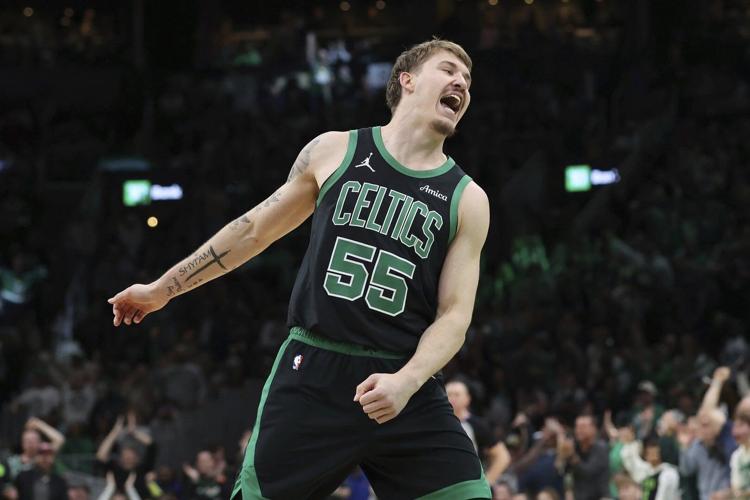 Rookie Baylor Scheierman delivers career night for Celtics in win over Nets