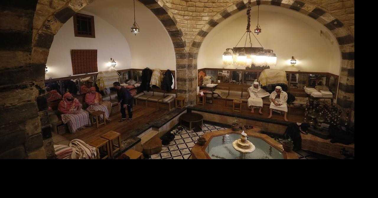 Power cuts help revive Syrian tradition of public bathhouses