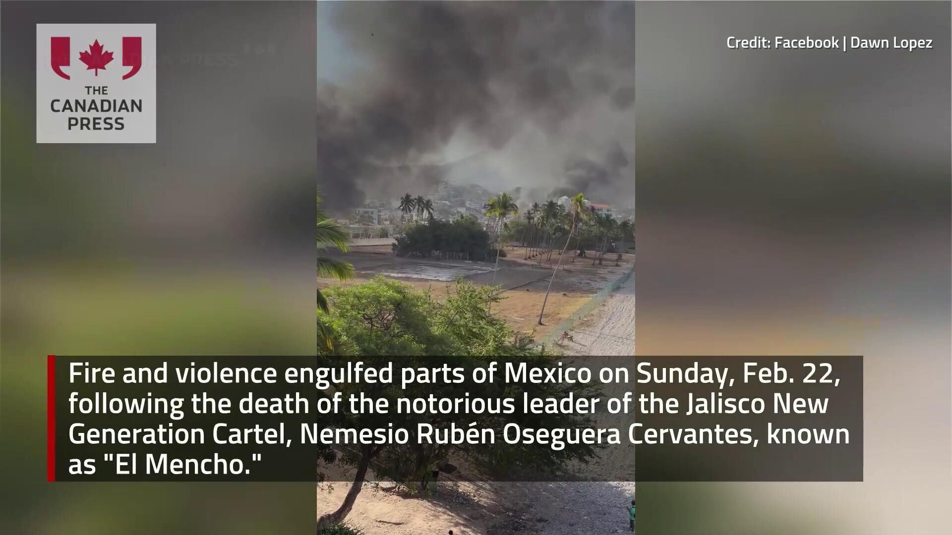 Canadian tourists sheltering in place in Mexico recount burnt-out cars ...