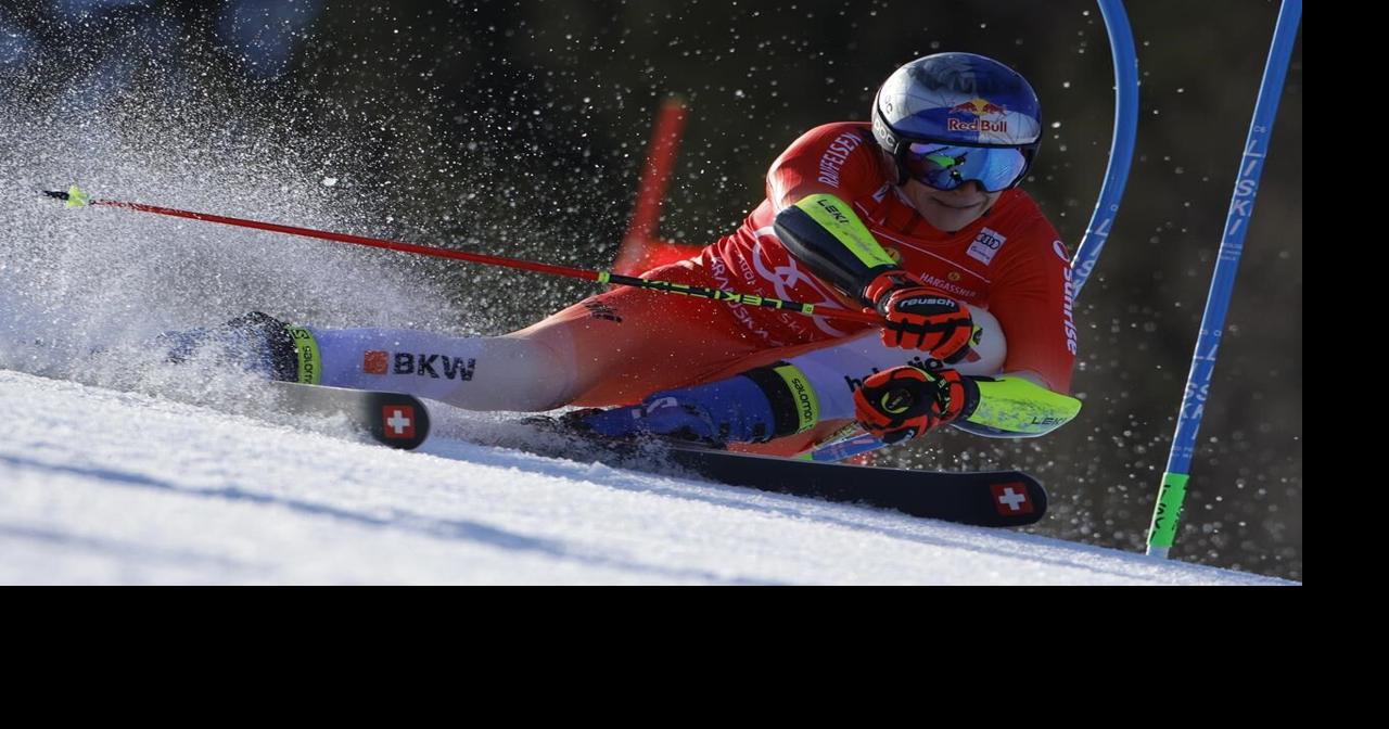 Swiss skier Marco Odermatt wins GS, locks up overall title