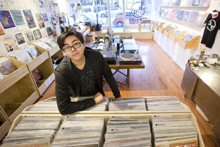 The 19-year-old running a vinyl business