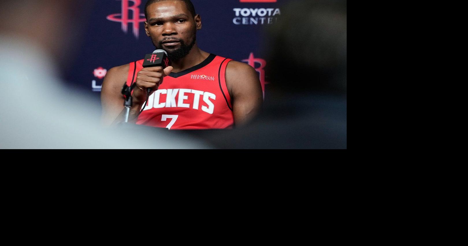 Durant excited to be playing in Texas again after blockbuster summer ...