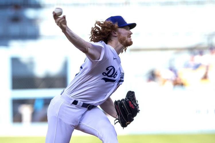 Dustin May dominates in MLB return, Dodgers beat Marlins 7-0