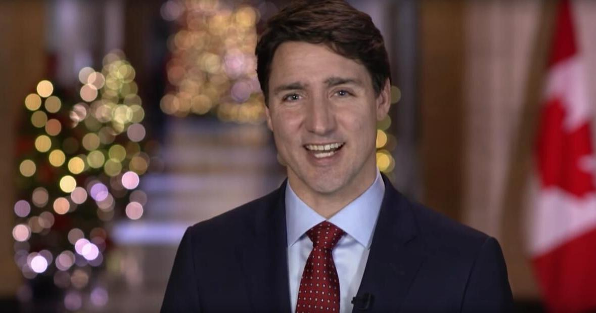 Justin Trudeau talks of spreading kindness in 2018 Christmas message