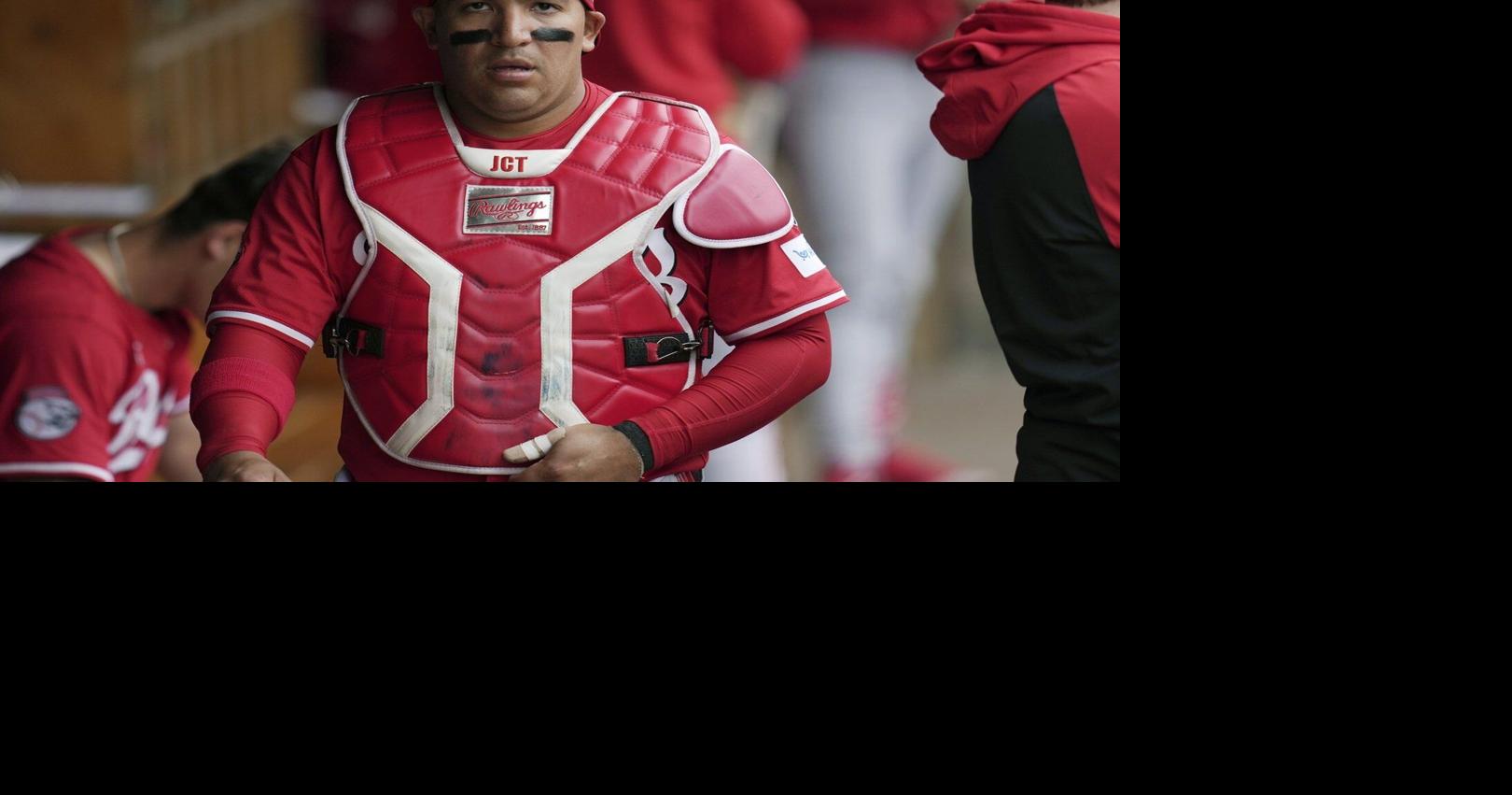 Reds and newly acquired catcher Jose Trevino agree to 3-year contract ...