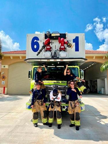 Women fighting fires in Florida: Colleagues’ support crucial
