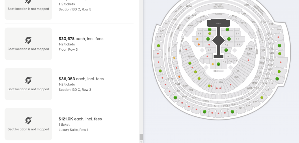 Taylor Swift’s Toronto tickets reselling for as much as $121K