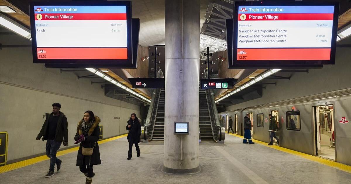 TTC ends free parking at new Line 1 stations