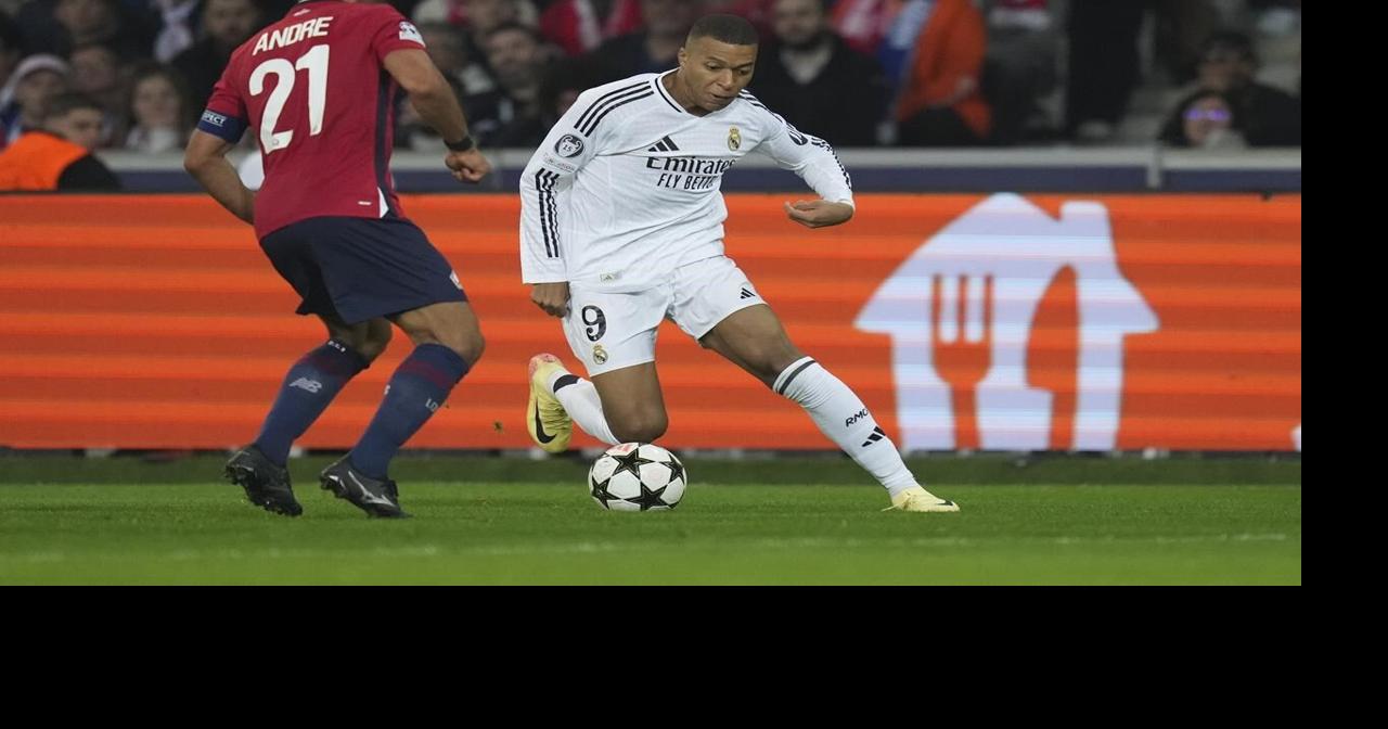 Mbappé comes off the bench for Real Madrid in return from hamstring injury