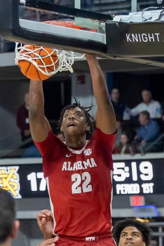 Aiden Sherrell scores career-high 21 to lead No. 16 Alabama past ...