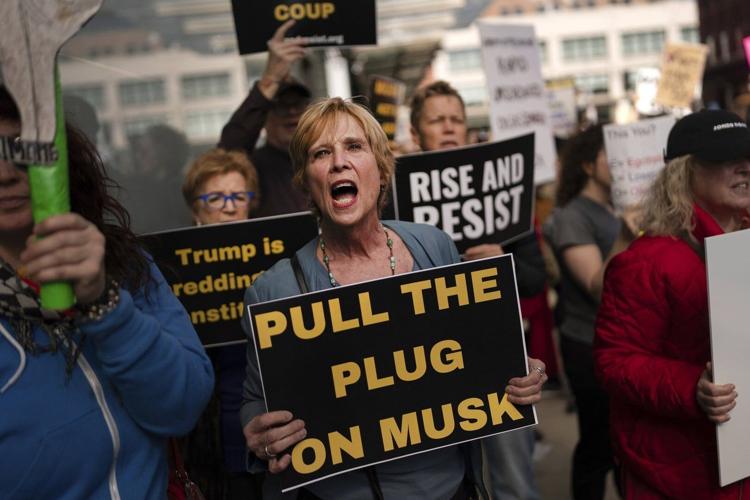 PHOTO COLLECTION: Elon Musk Protests