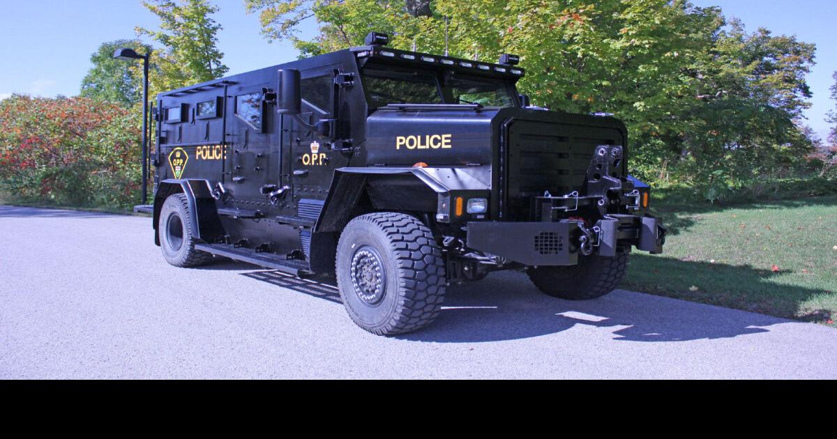 OPP’s new ride: armoured rescue vehicles