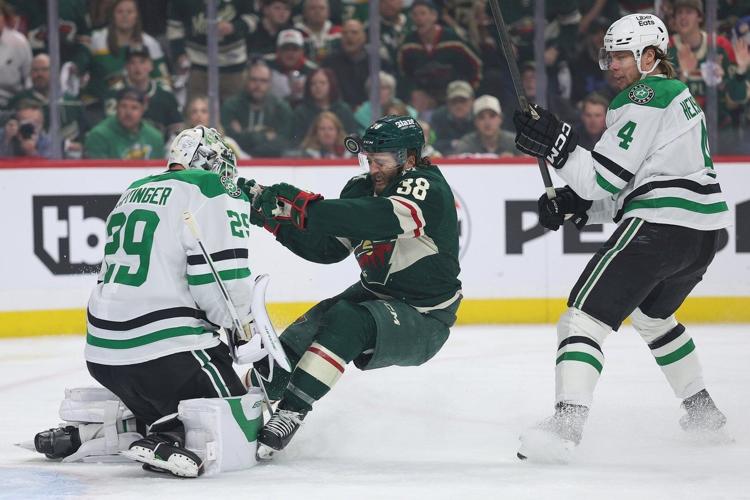 Stars captain Jamie Benn fined for cross-check on Wild forward Ryan Hartman