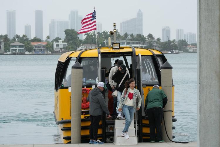 New water taxi service launches between Miami and Miami Beach