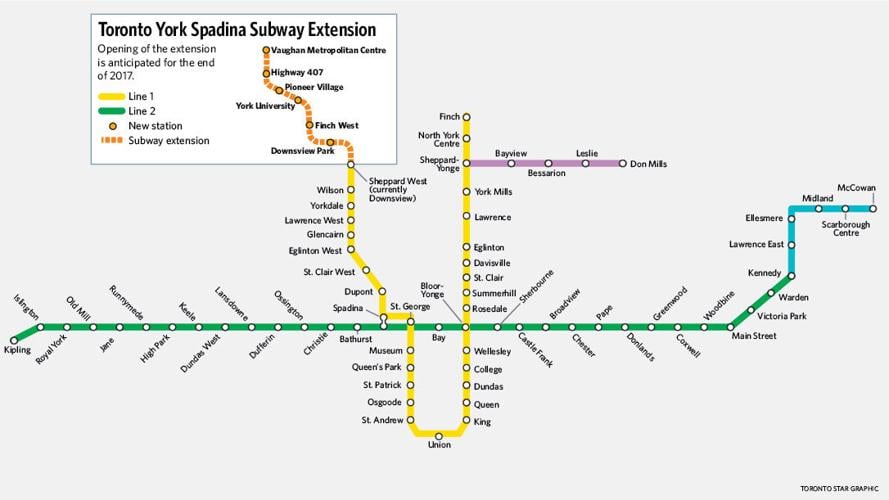 TTC's newest subway extension taking shape