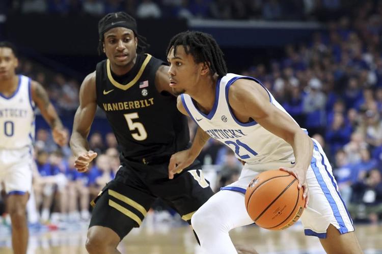 Dillingham scores 23, No. 15 Kentucky pulls away from Vanderbilt 93-77 ...