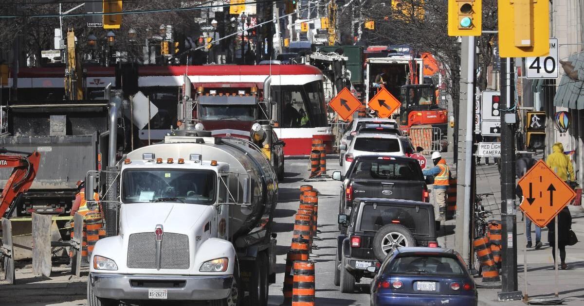 Expect at least 7 years of downtown Toronto traffic delays from Ontario ...