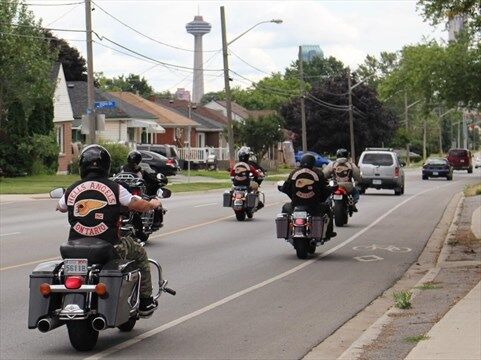 Hells Angels gather for Niagara funeral
