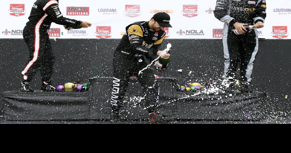 Hinchcliffe transcript: Canadian wins IndyCar race at New Orleans