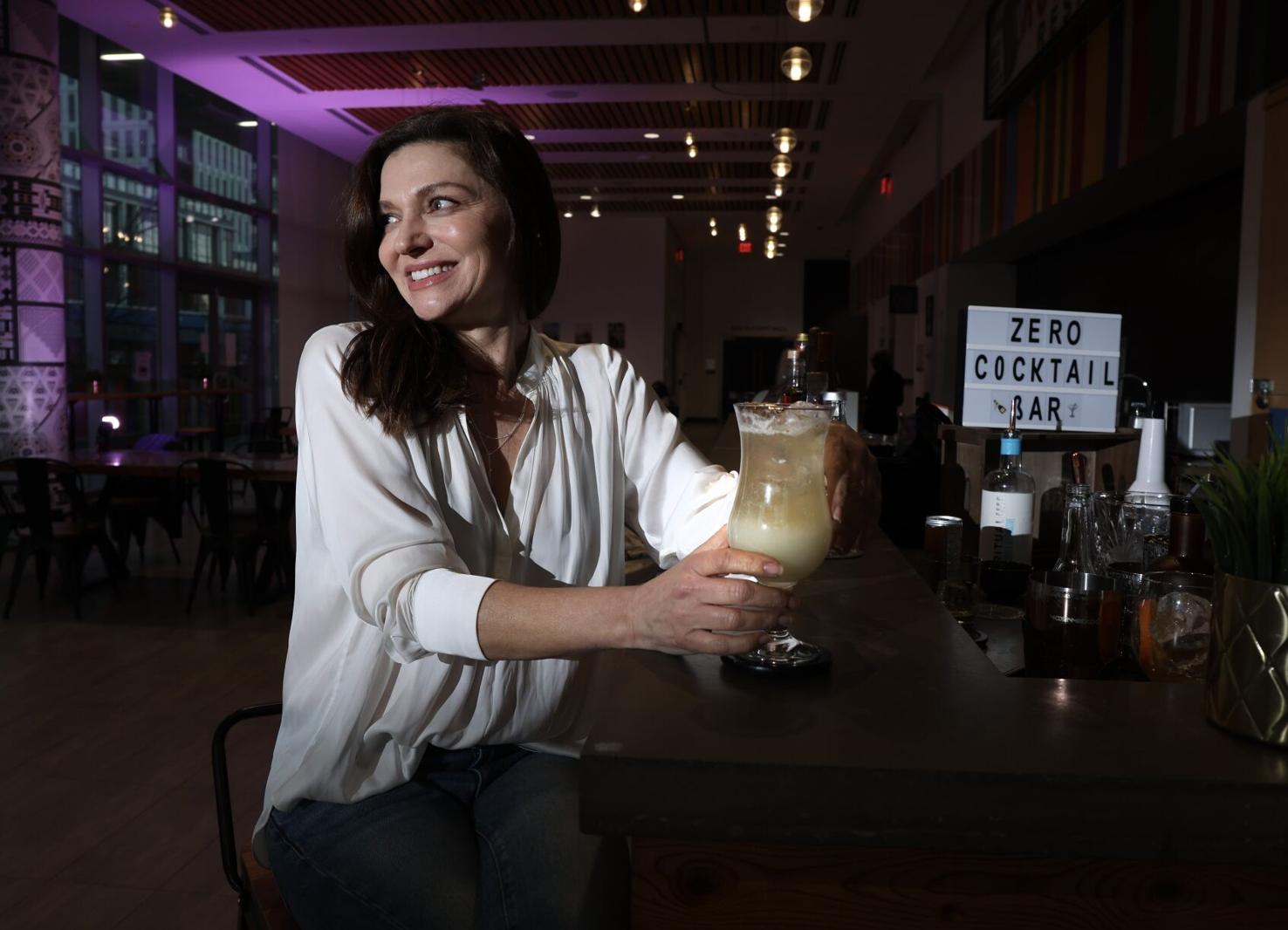 Our wine critic tries non-alc drinks at a sober pop-up bar