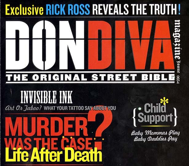 Don Diva Magazine Sticky Pages