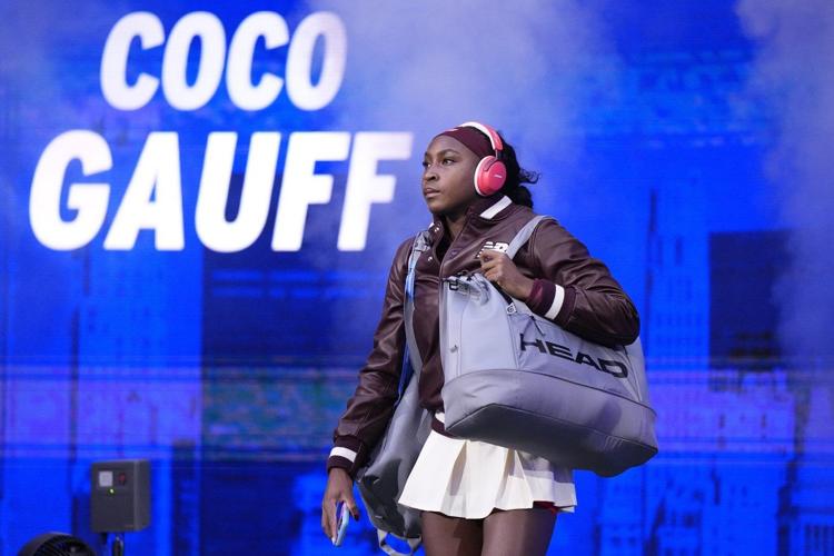 Coco Gauff's 1st match with a new serve coach at the US Open is a ...