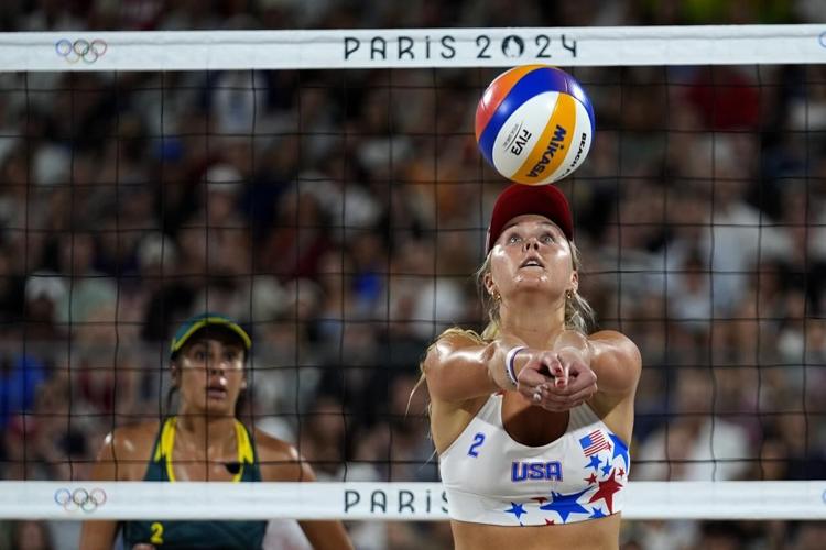 Ex-NBA player Chase Budinger wins 2024 Olympic beach volleyball debut ...