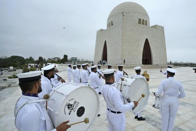 Pakistan’s caretaker prime minister sworn in as people celebrate ...