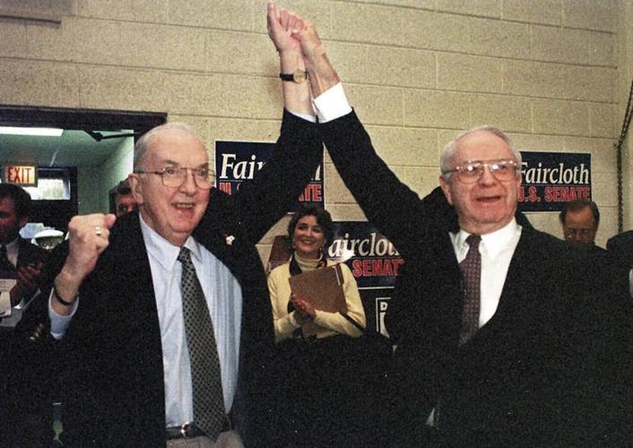 Former North Carolina US Sen. Lauch Faircloth dies at 95