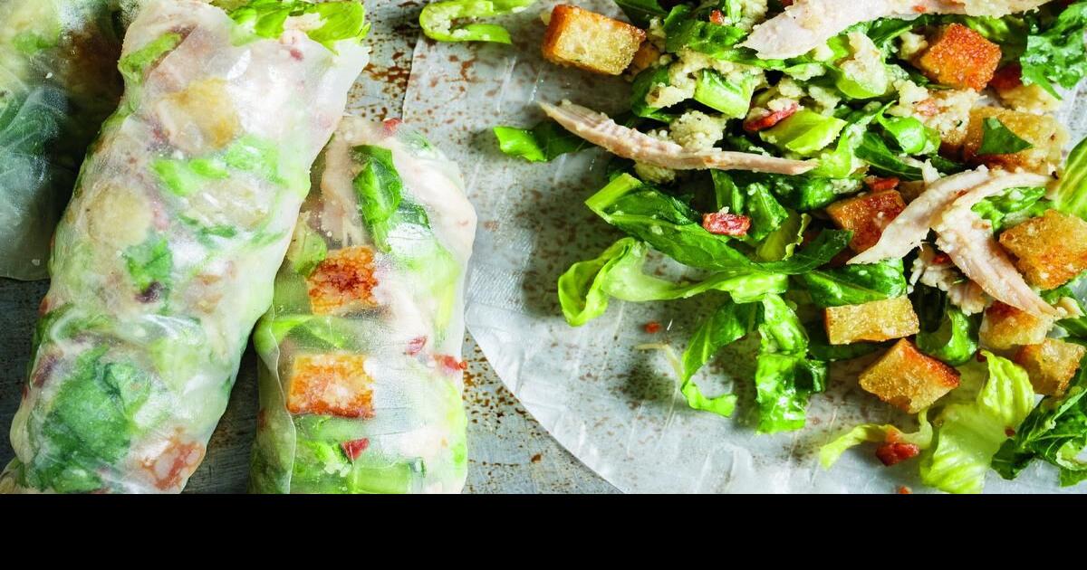 Ricardo’s Caesar rolls: It’s like an easy salad to go