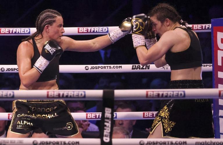 Cameron hands Taylor first pro boxing loss and spoils Irish homecoming
