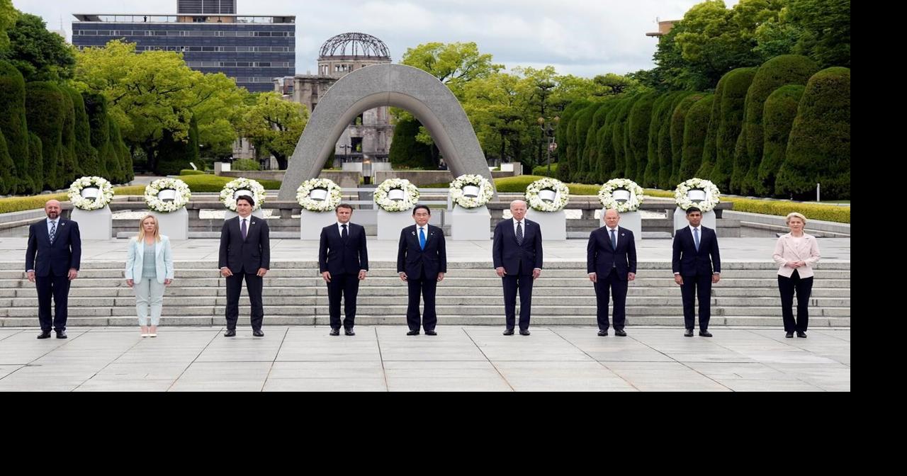 Trudeau announces new Russian sanctions at G7 summit