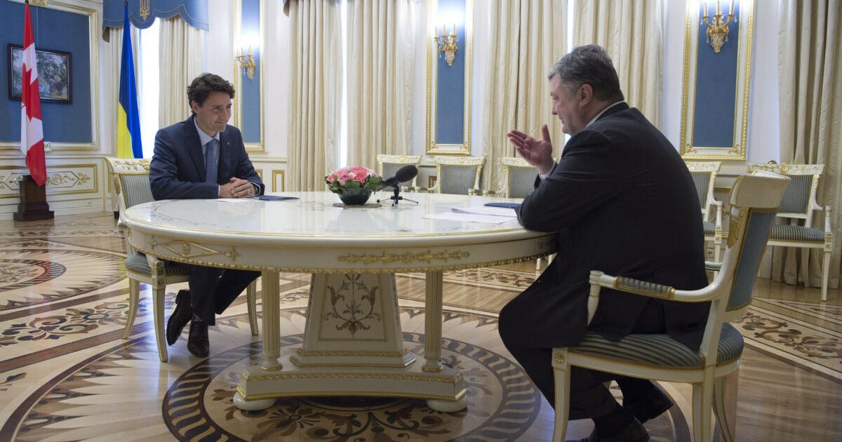 Justin Trudeau praises Canadian military efforts in Ukraine