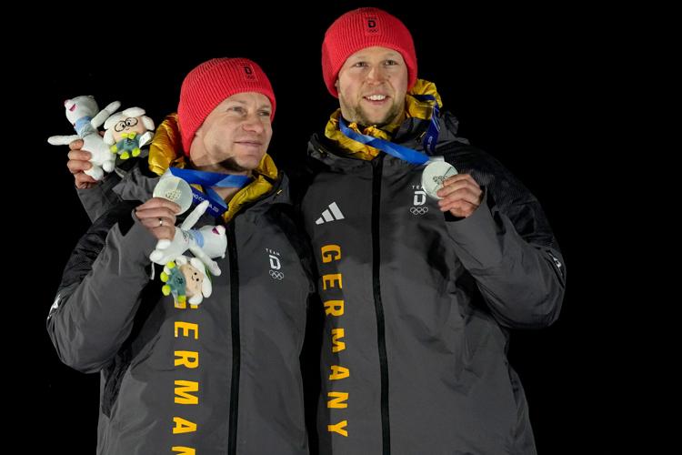 Johannes Lochner leads German two-man Olympic bobsled sweep