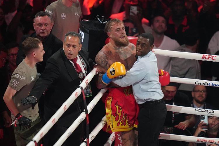 Jake Paul reports double broken jaw and on liquids after KO loss to ...