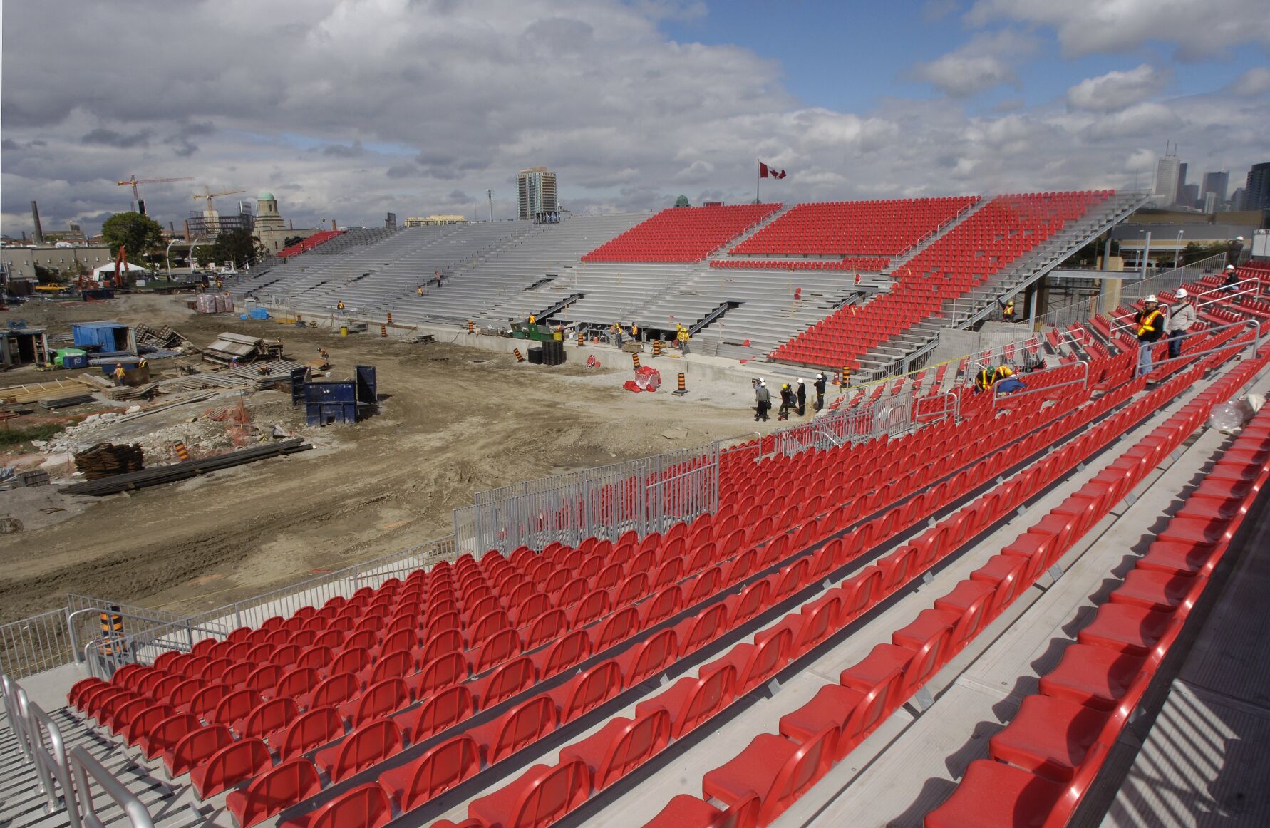 Can Rogers Stadium be built in time for Oasis?