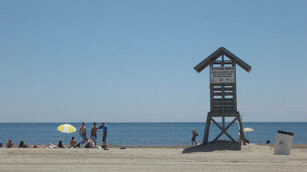 Cobourg Beach offers scenic landscape and small-town charm