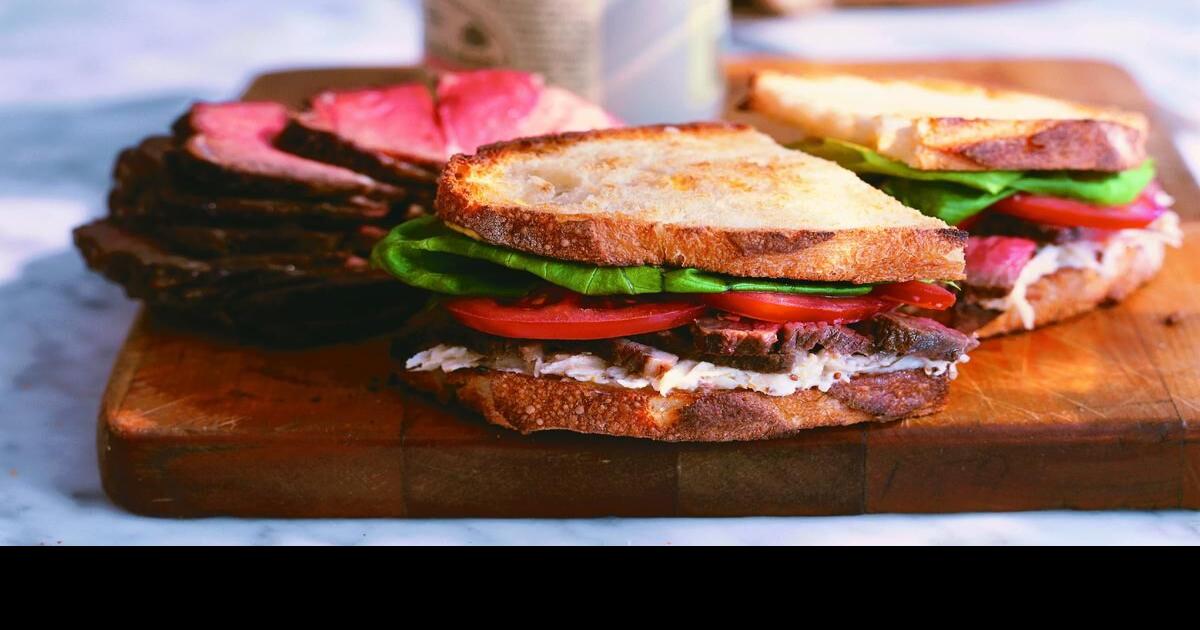 Roast Beef and Celeriac Remoulade Sandwich
