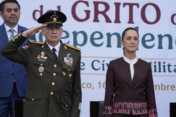 A female president leads Mexican independence celebrations for the ...