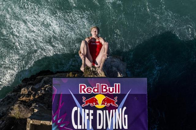 Molly Carlson is diving off cliffs. And doing it all on TikTok