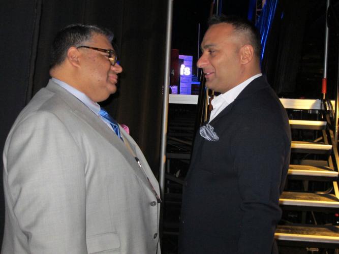Comedian Russell Peters talks about his manager and big brother, Clayton.