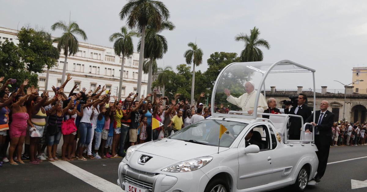The evolution of the Popemobile