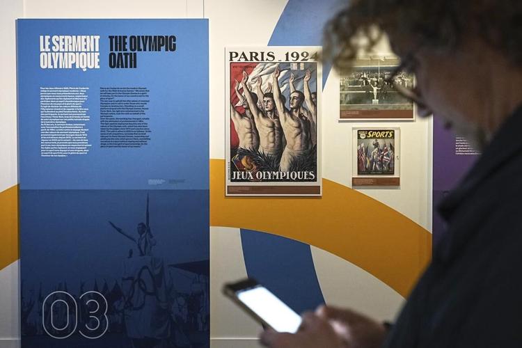 A Paris exhibit shows how the Olympics mirror society, from Nazi ...