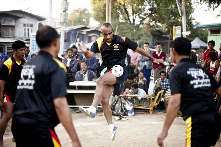 Burma’s beautiful sport of chinlone inspires lonely love affair