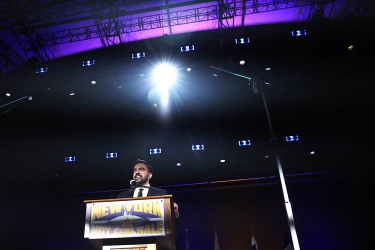 New York mayoral candidate Zohran Mamdani rallies voters with support ...